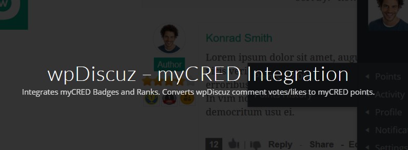 WpDiscuz – MyCRED Integration | srmehranclub.com