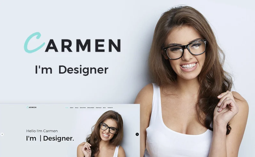 Carmen Design Portfolio WordPress Theme | Srmehranclub