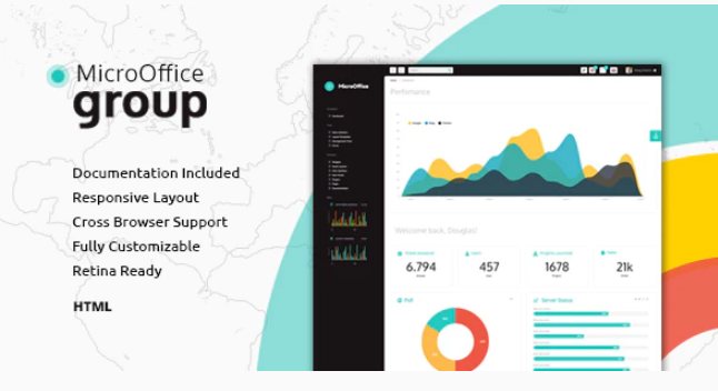 Micro Office | Intranet & Extranet HTML Template - Download now