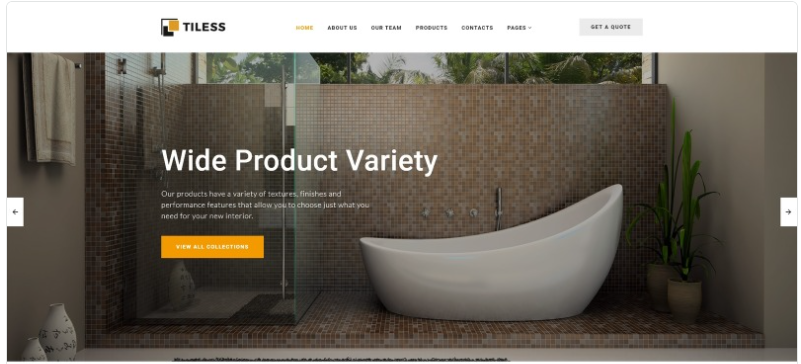 Download Tiless - Home Decor Multipage Creative HTML Website Template 1 ...