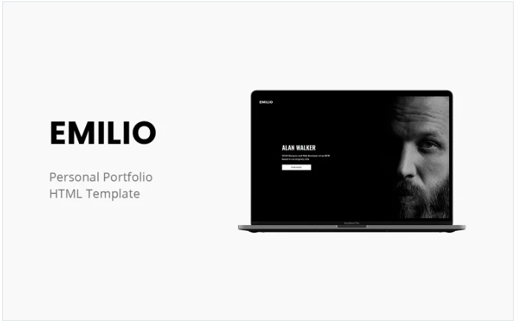 Download Emilio - Premium Personal Portfolio Template