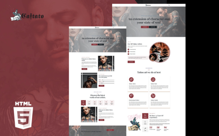 Download Craftato Art Studio HTML5 Website Template