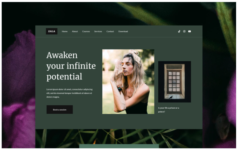 Download Zala – Lifestyle Coaching Therapy FREE Template