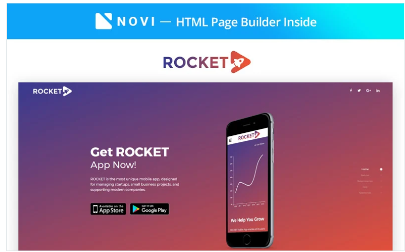 Download Rocket - Fabulous App Building Agency Compatible with Novi ...