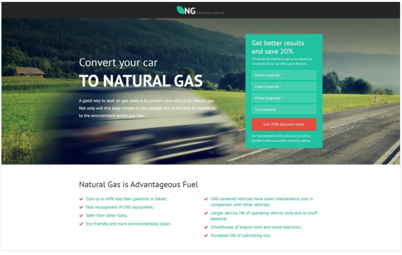 Download NG - Alternative Power Minimal HTML Bootstrap Landing Page ...