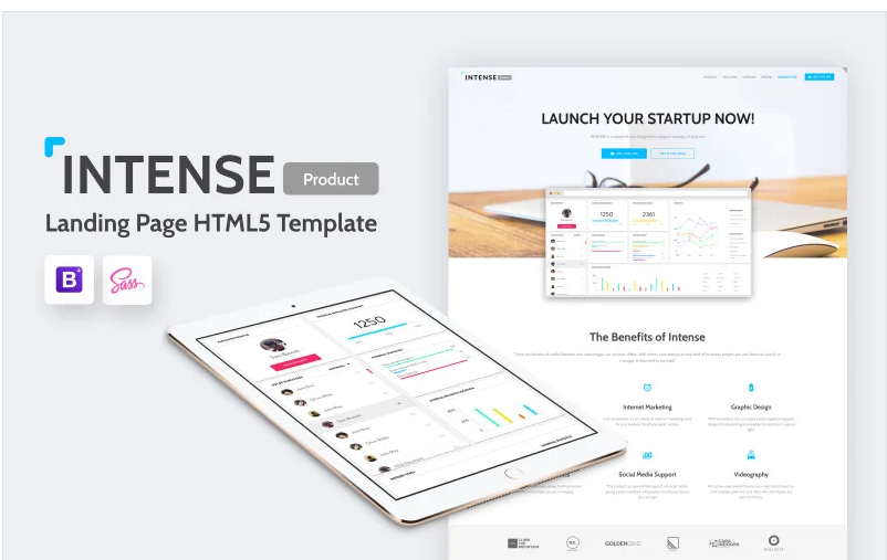 Download Web Developer Landing Page Template