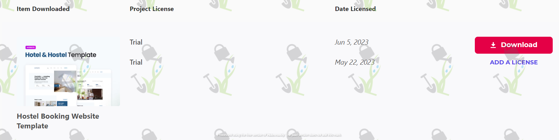 Hostel Booking Website Template download