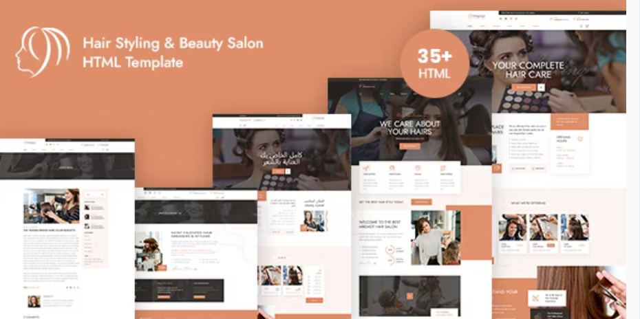 Mremot - Hair Salon & Barber Shops HTML Template download