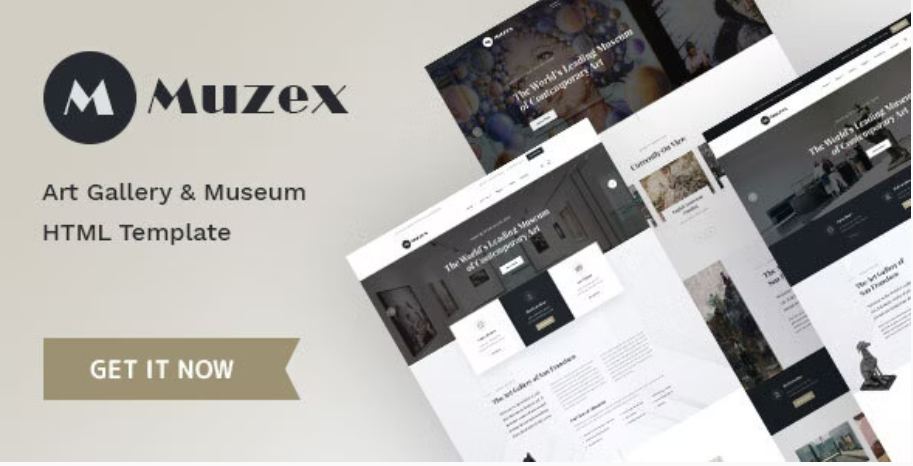 Muzex - Museum & Exhibition HTML Template download