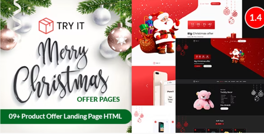 Tryit - Product Offer Landing Pages HTML Template download