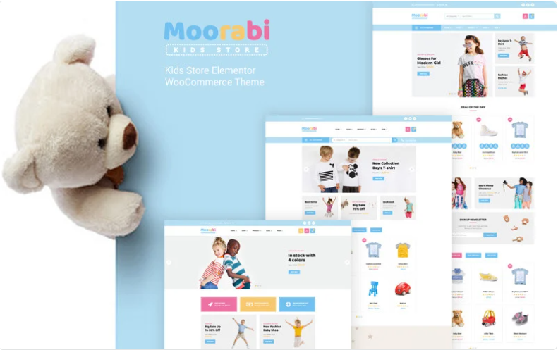 Moorabi - Kids Store Elementor WooCommerce Theme download