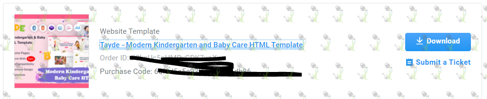 Tayde - Modern Kindergarten and Baby Care HTML Template Website Template