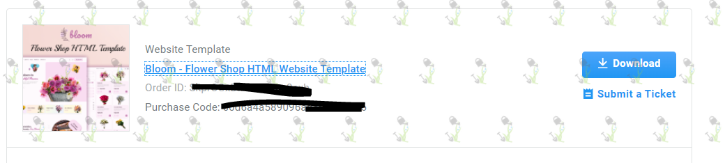 Bloom - Flower Shop HTML Website Template
