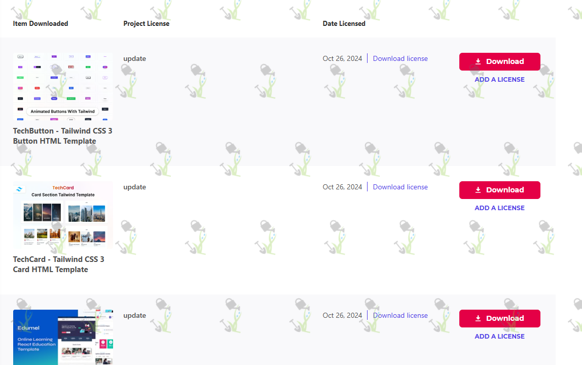 TechButton - Tailwind CSS 3 Button HTML Template