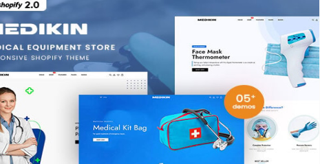 Medikin - Medical Equipment Shopify 2.0 Theme