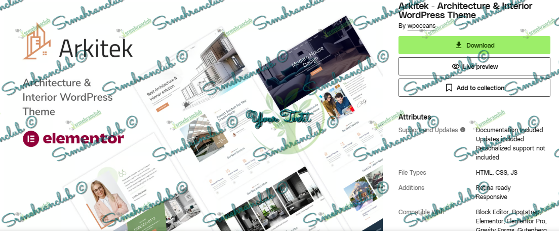 Arkitek - Architecture & Interior WordPress Theme