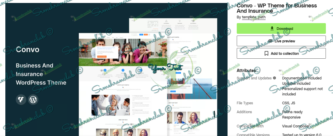 Convo - WP Theme for Business And Insurance