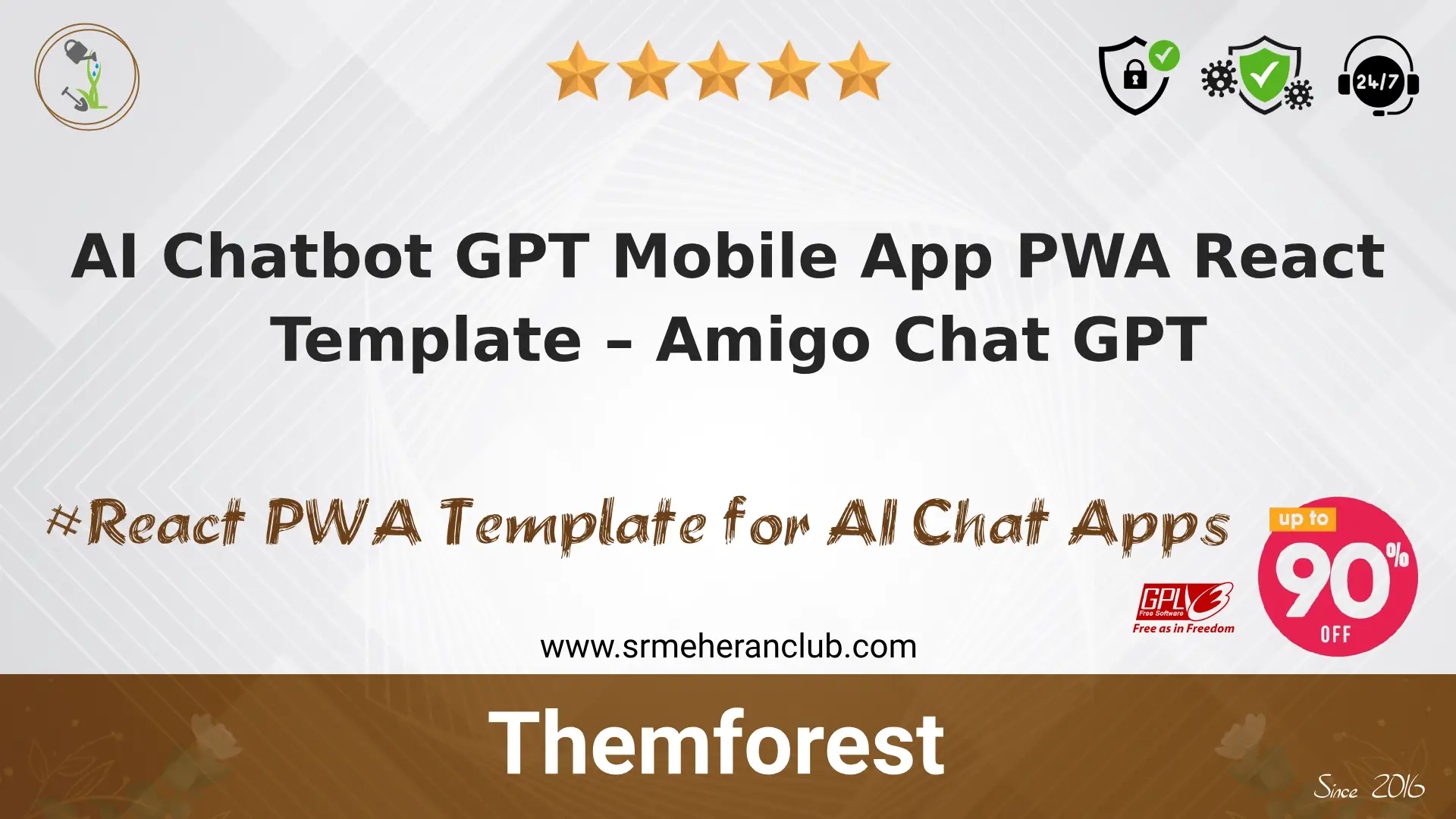 AI Chatbot GPT Mobile App PWA React Template - Amigo Chat GPT