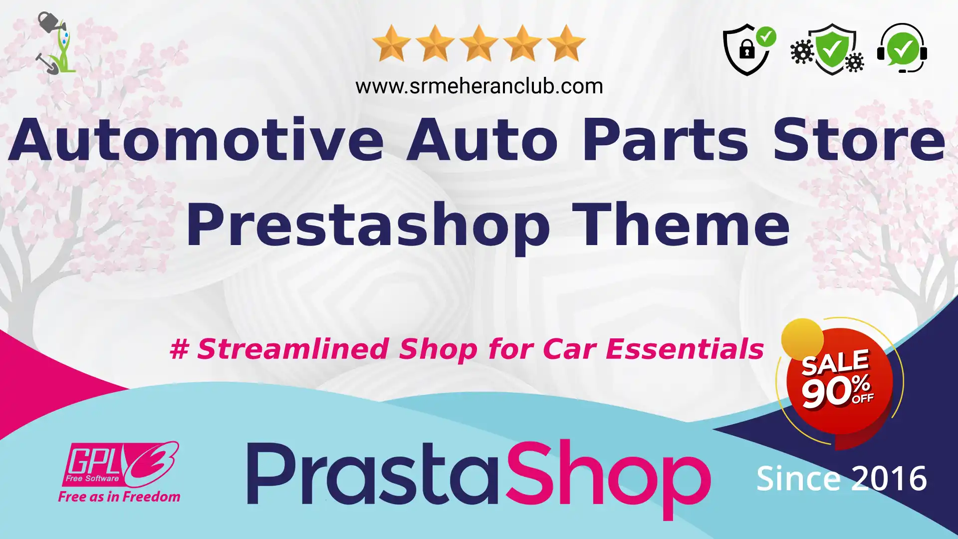 Download Automotive Auto Parts Store Prestashop Theme