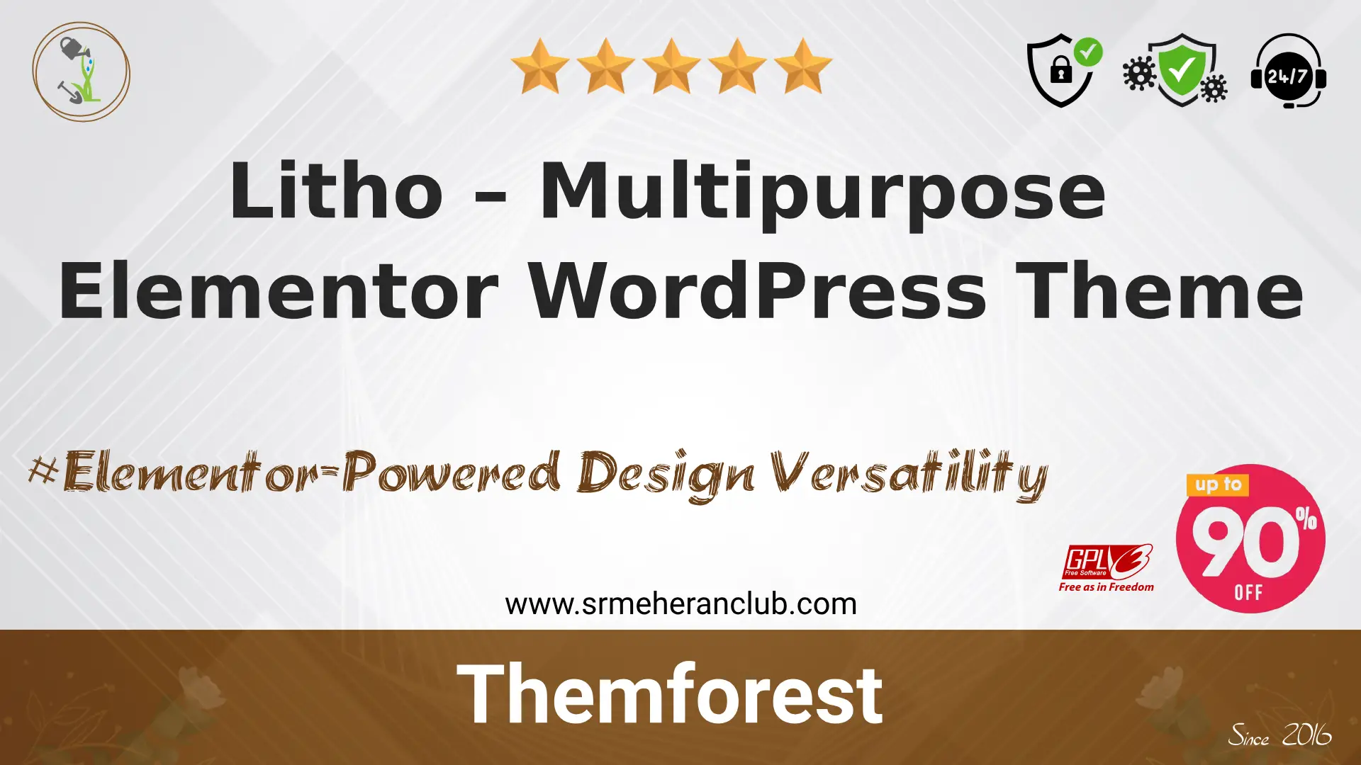 Download GPL Litho – Multipurpose Elementor WordPress Theme