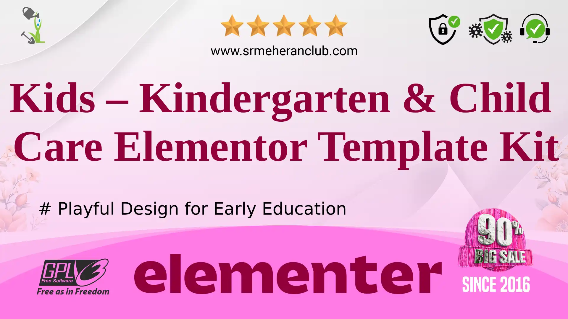 Kids - Kindergarten & Child Care Elementor Template Kit