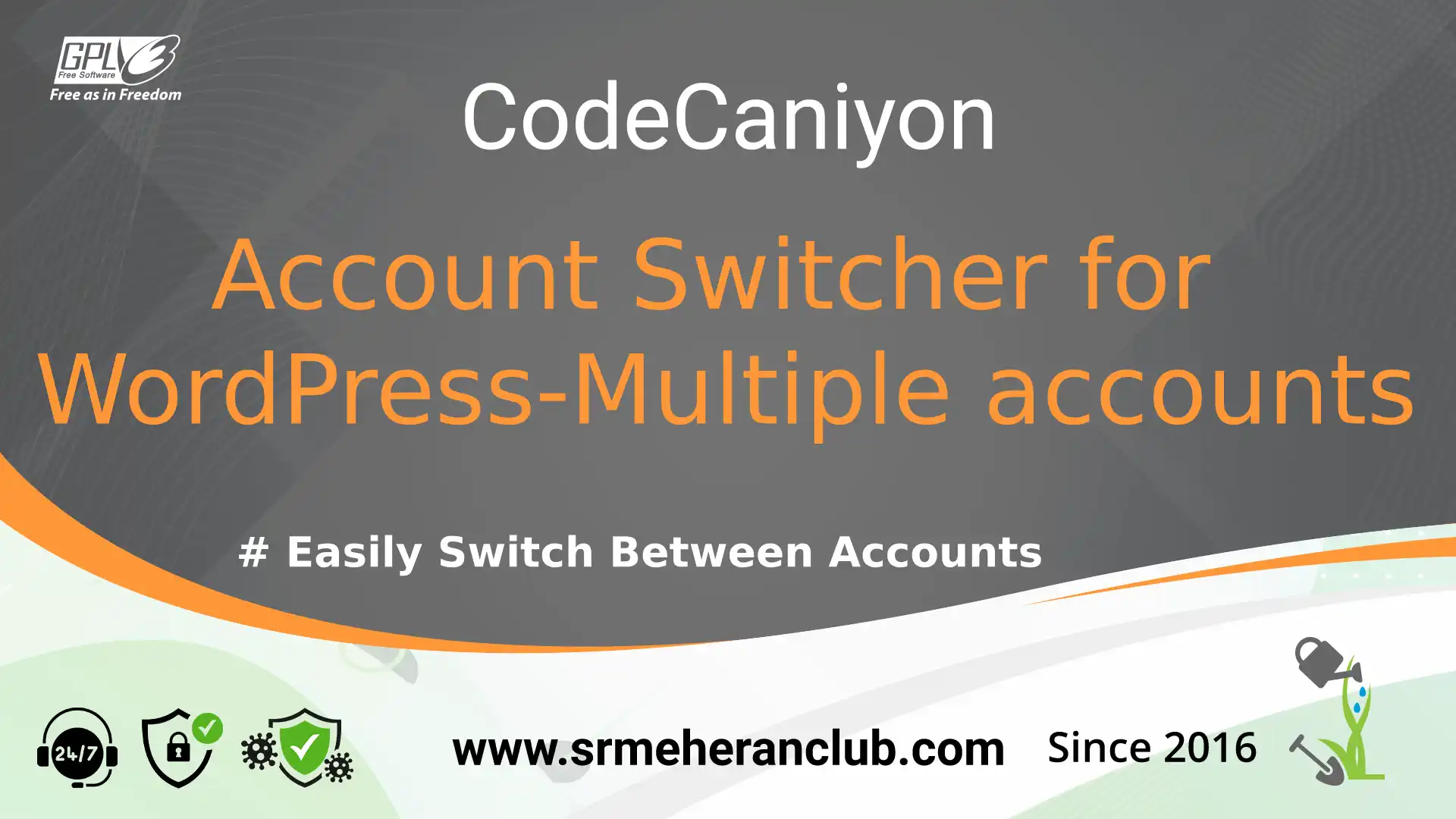 Account Switcher for WordPress-Multiple accounts