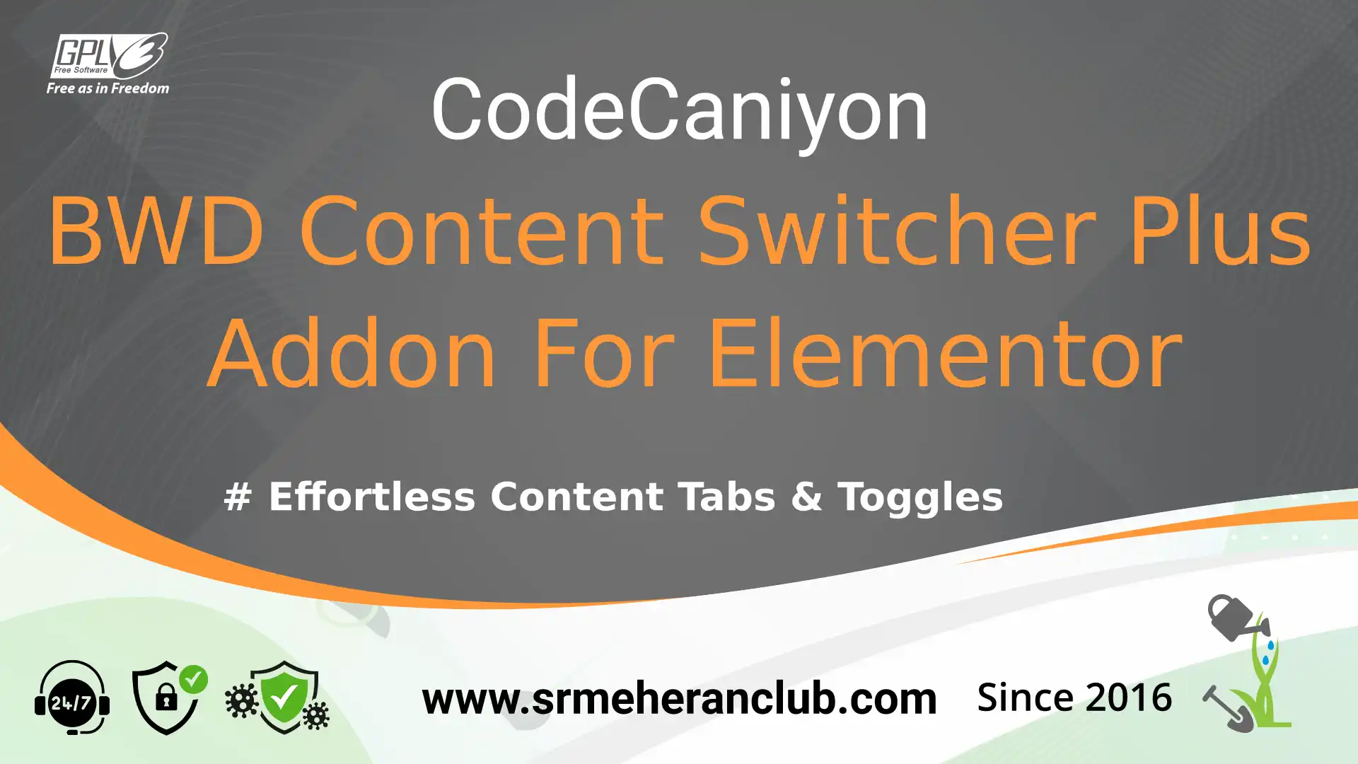 Download BWD Content Switcher Plus Addon For Elementor