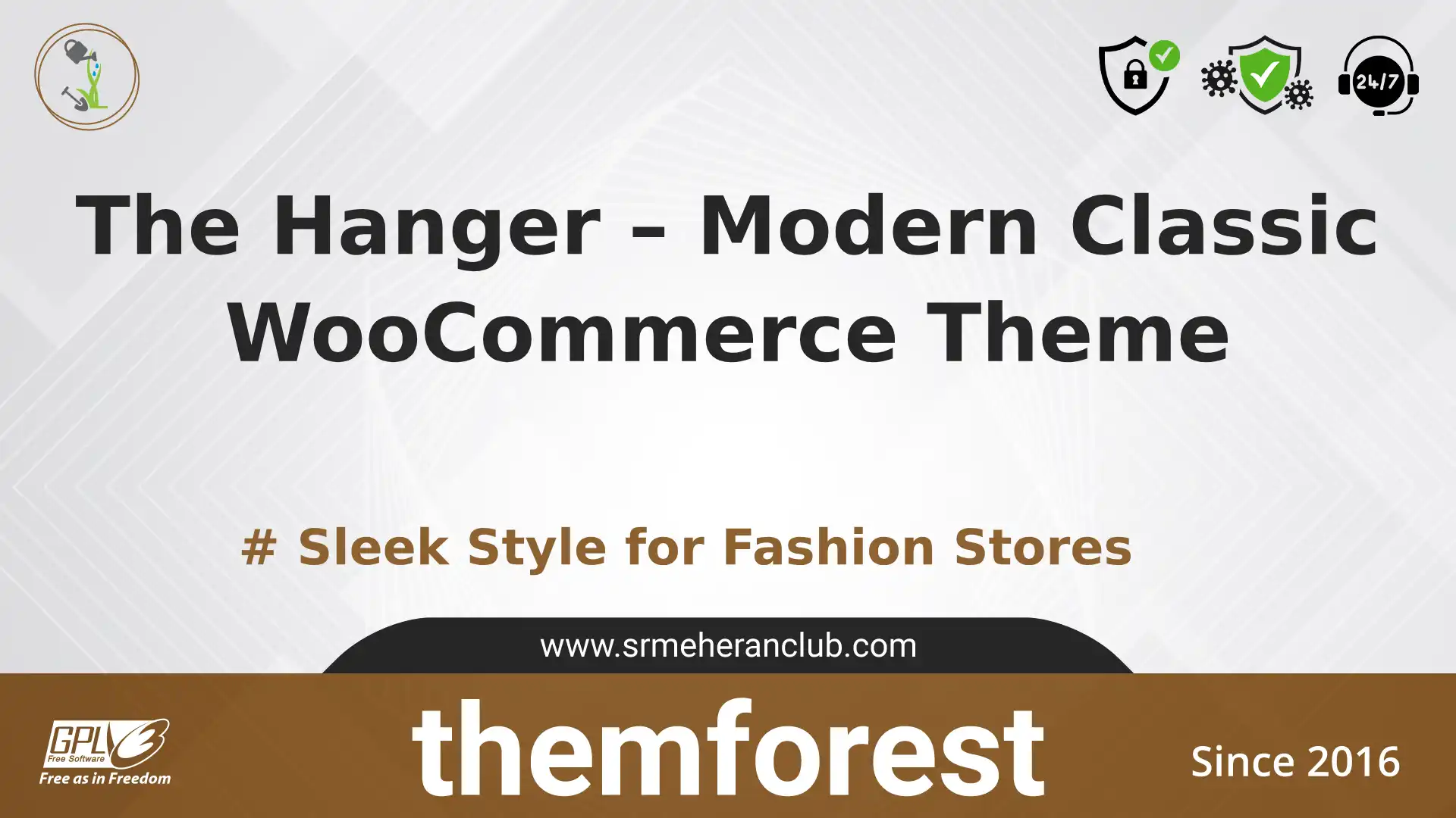 The Hanger Modern Classic WooCommerce Theme