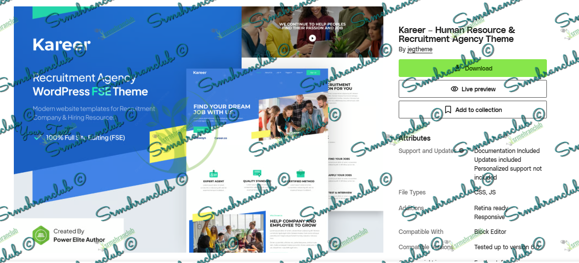 Kareer WordPress Theme – HR Recruitment Theme Free Download