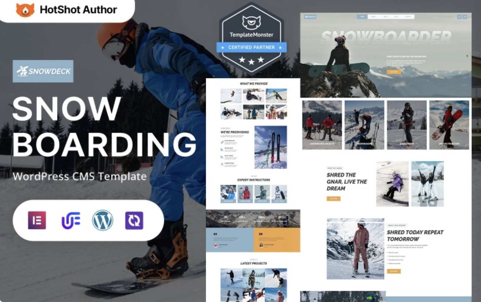 Snowdeck WordPress Theme Free Download | GPL Version