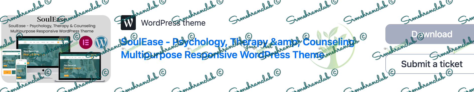 Plastic Surgery WordPress Theme Free Download for Clinics
